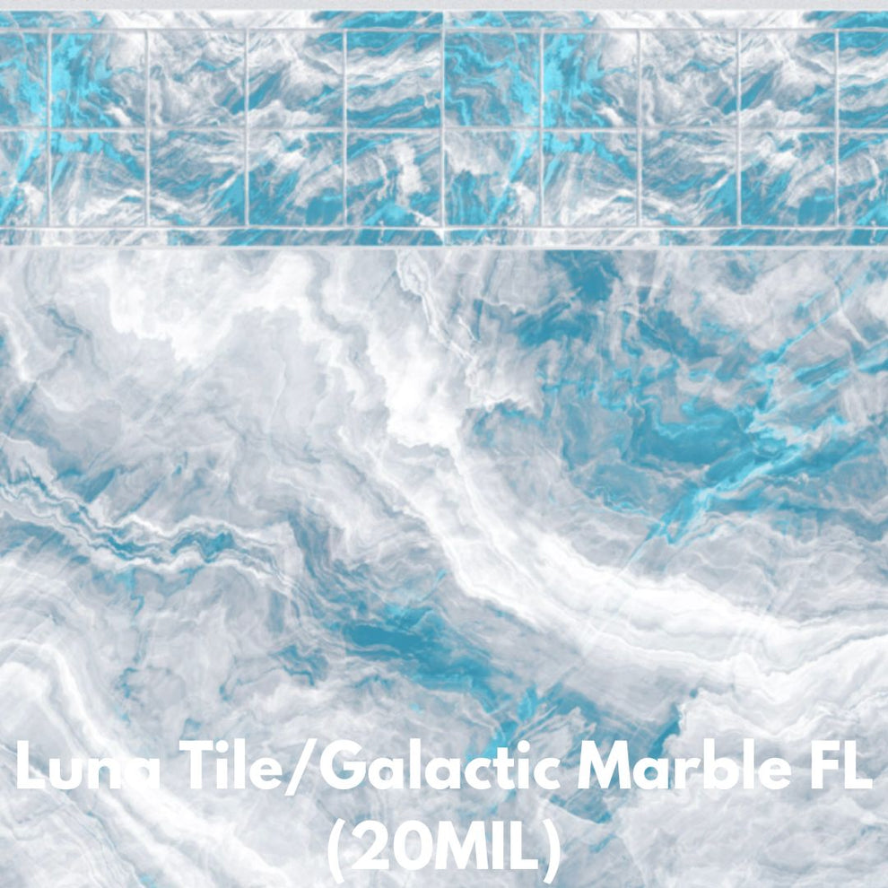 Findlay In-Ground Luna Tile/Galactic Marble Fl 20 MIL – Swimming Pool ...