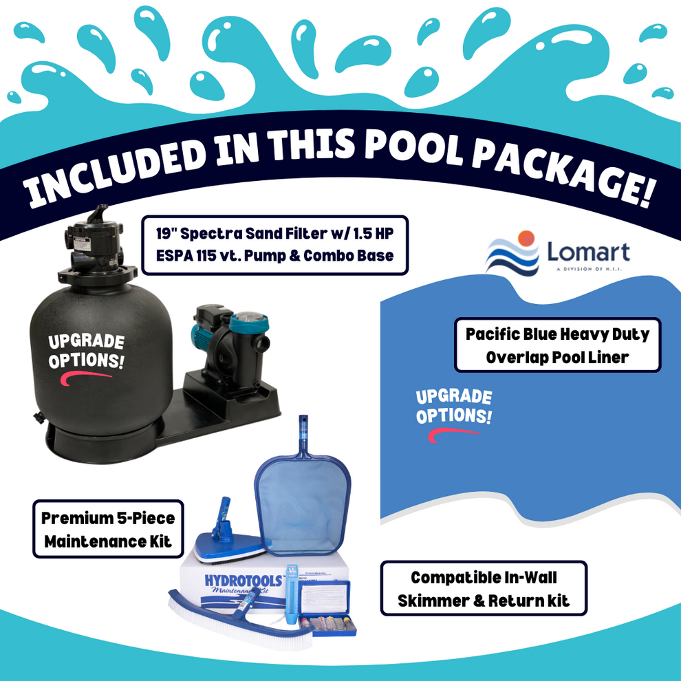 10' x 15' Coastal 5" Steel Frame BRACED Oval Pool & Bundle | 52 ...