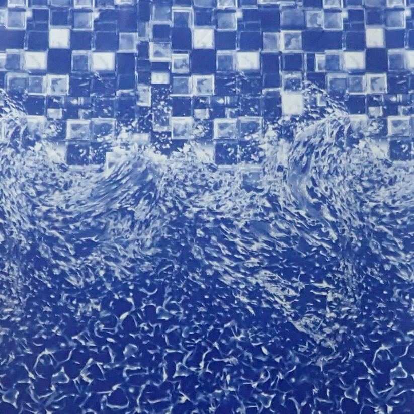 Swimline Liner - Overlap - Morning Wave Pattern – Swimming Pool Discounters