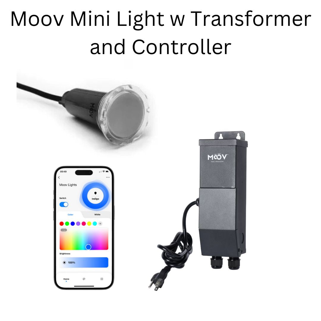 Moov Mini LED Light w/ transformer and Controller – Swimming Pool ...