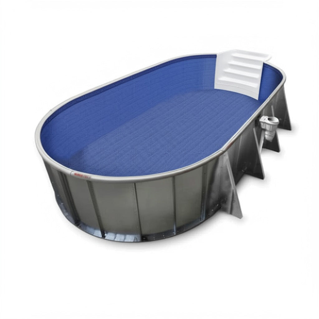 12' x 24' x 52" Discount Semi Inground Pool Kit – Swimming Pool Discounters